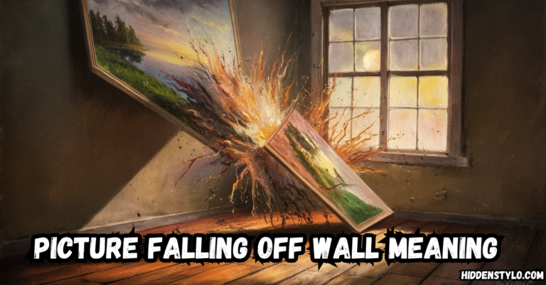 14 Spiritual Meanings Behind a Picture Falling Off the Wall - Hidden Stylo