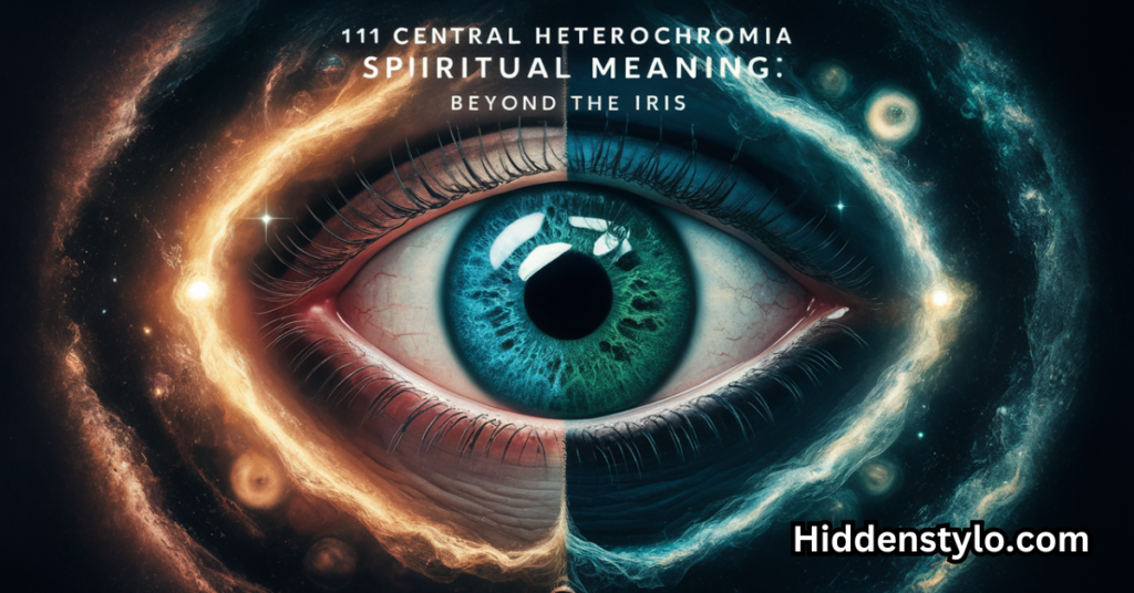 11 Central Heterochromia Spiritual Meaning : Beyond the Iris - Hidden Stylo