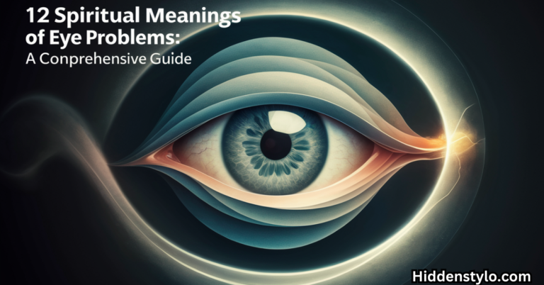 12 Spiritual Meanings of Eye Problems: A Comprehensive Guide - Hidden Stylo