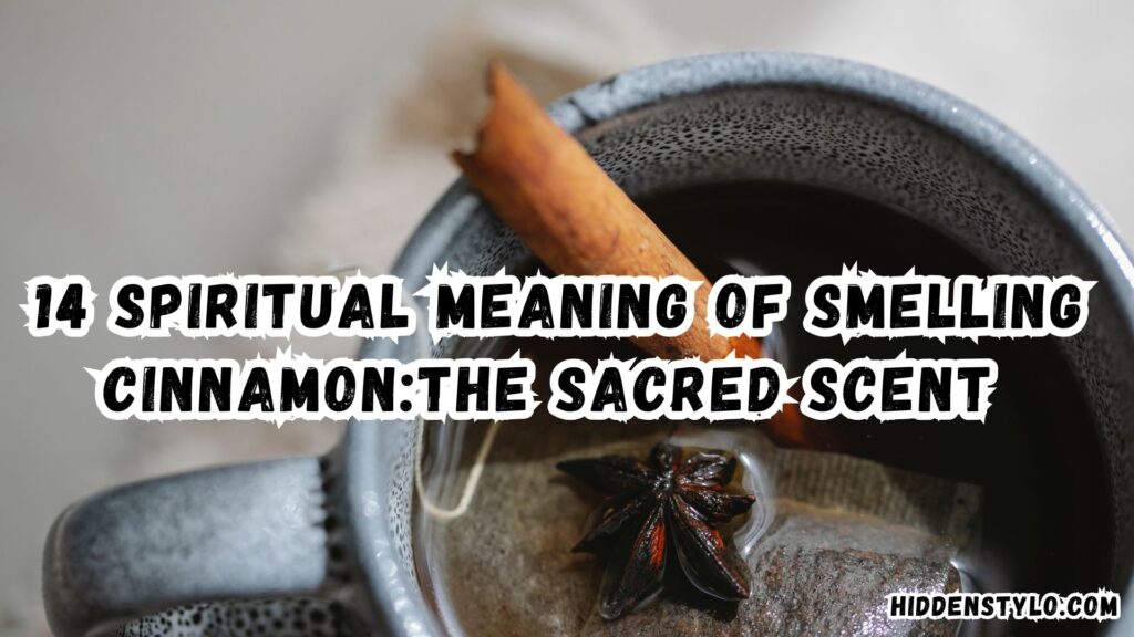 14 Spiritual Meaning of Smelling Cinnamon:The Sacred Scent - Hidden Stylo