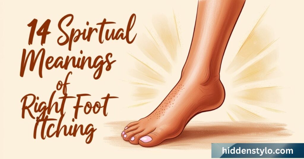 14 Spiritual Meanings of Right Foot Itching: Signs of New Beginnings ...