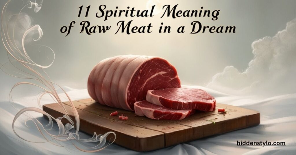 11 Spiritual Meaning of Raw Meat in a Dream - Hidden Stylo