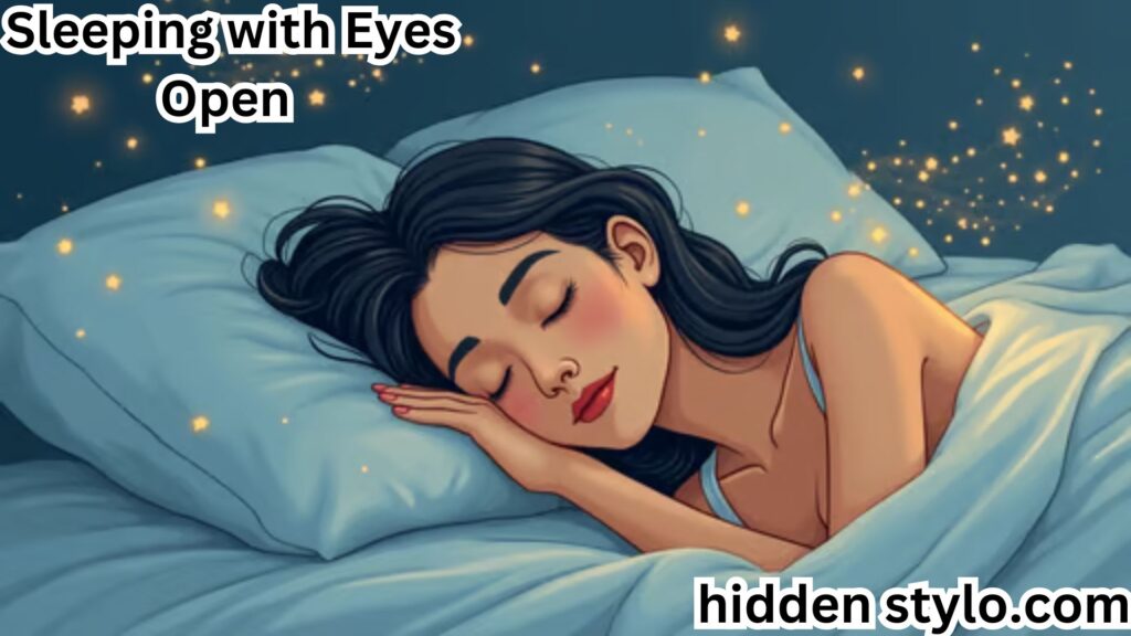 Spiritual Meaning of Sleeping with Eyes Open - Hidden Stylo