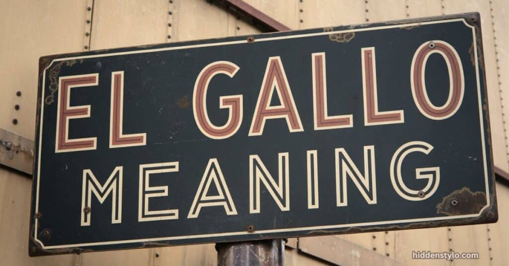 El Gallo Meaning: A Cultural Icon with Rich Meaning and Significance in ...